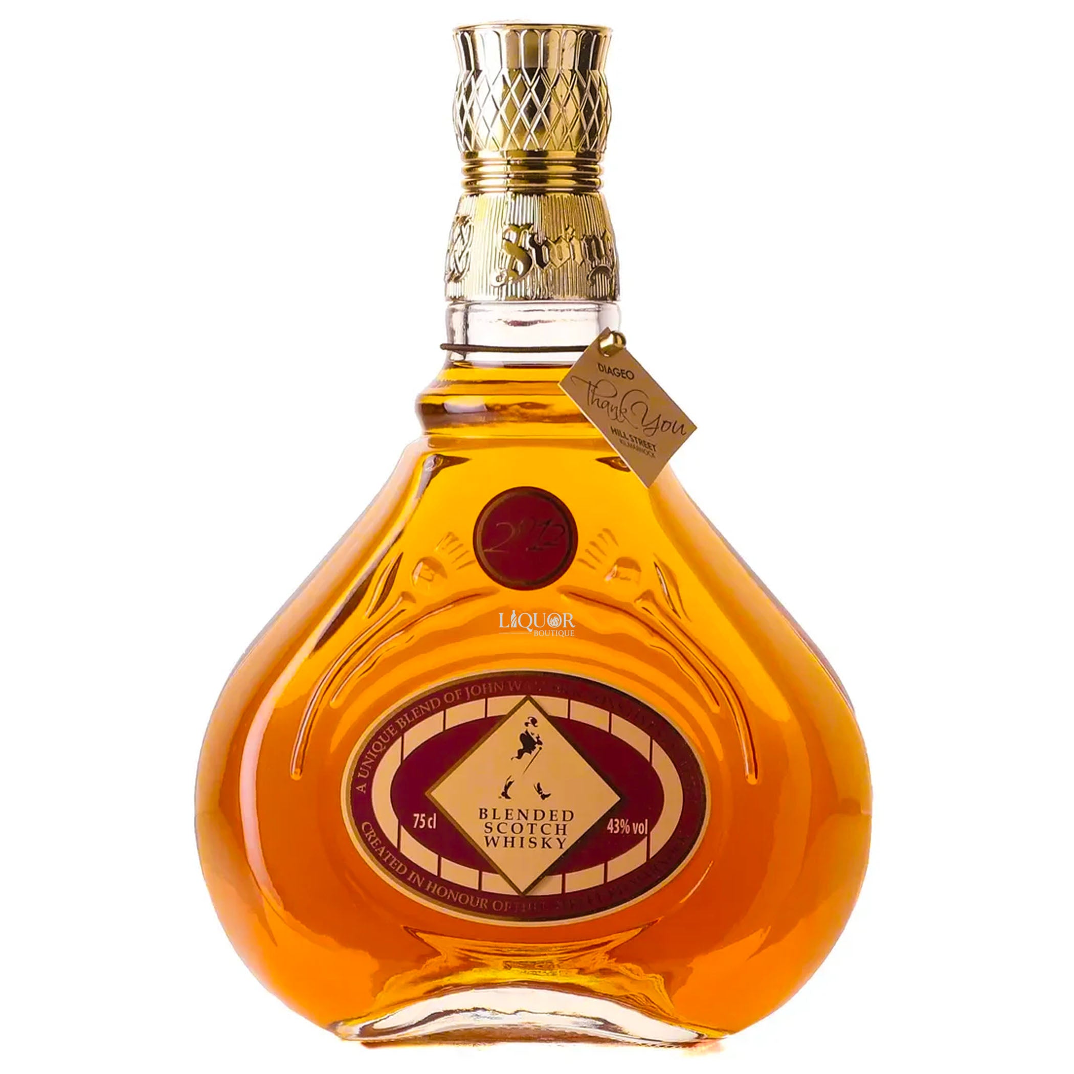 Johnnie Walker 50th Anniversary Dieageo Thank you Hill Street Commemor ...